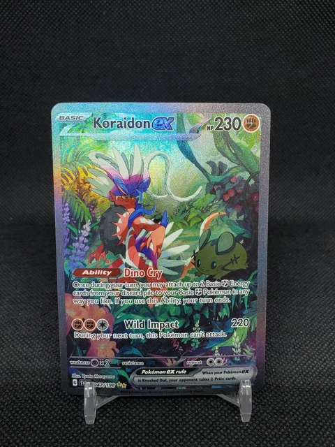 KORAIDON EX 247/198 Scarlet & Violet Special Illustration Rare NM ...