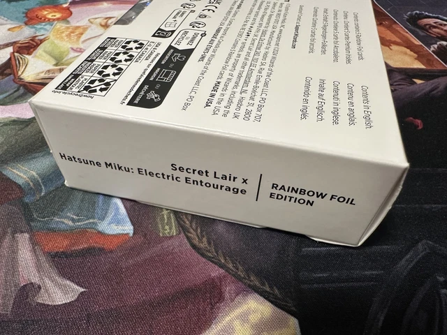 MAGIC SECRET LAIR x HATSUNE MIKU: ELECTRIC ENTOURAGE EN Foil Edition IN ...