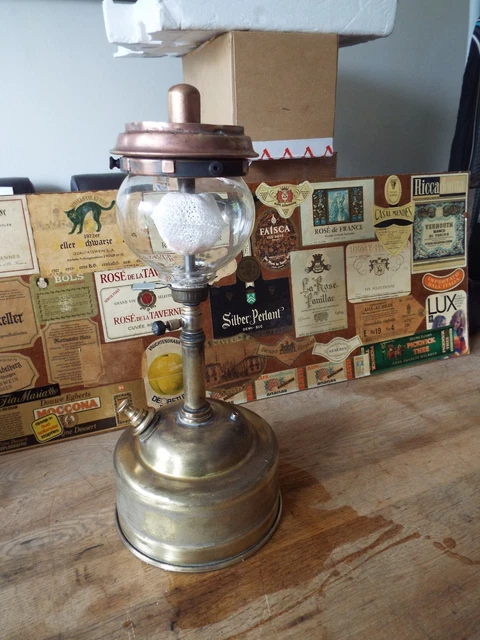 ORIGINAL PORK PIE Table Tilley Lamp, Short Version, 40 cm high. £89.10 ...