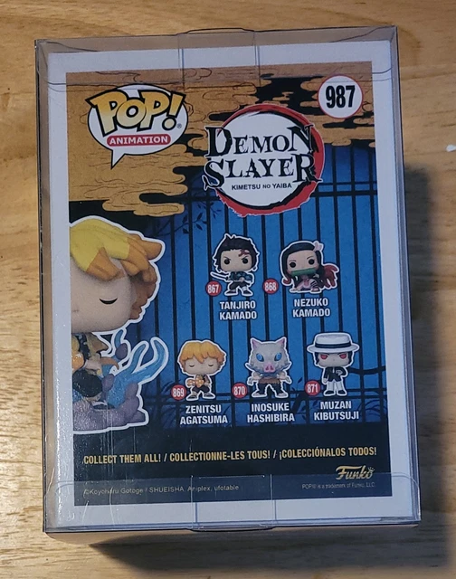 FUNKO POP! DEMON Slayer- Zenitsu Agatsuma 987- Funimation 2021 ...