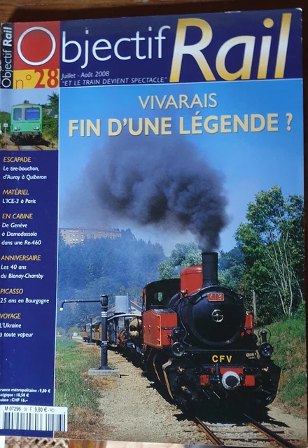 OBJECTIF RAIL N°28 Vivarais fin d'une légende EUR 4,00 - PicClick FR