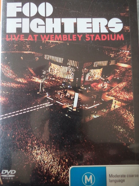 FOO FIGHTERS - Live At Wembley Stadium DVD AS NEW! EUR 3,66 - PicClick IT