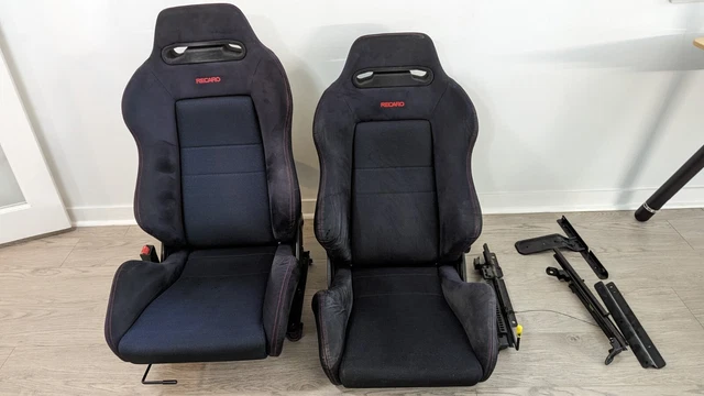 HONDA ACURA INTEGRA Type-R JDM DC2 ITR OEM Recaro SR3 Bucket Seats with ...