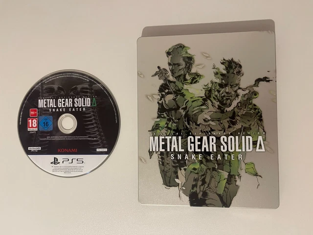 METAL GEAR SOLID Delta: Snake Eater Steel Book & Game £54.99 - PicClick UK