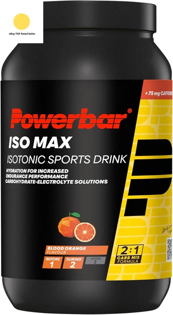 POWERBAR - ISOMAX - Blood Orange - 1200G - Isotonic Sports Drink - 5 ...