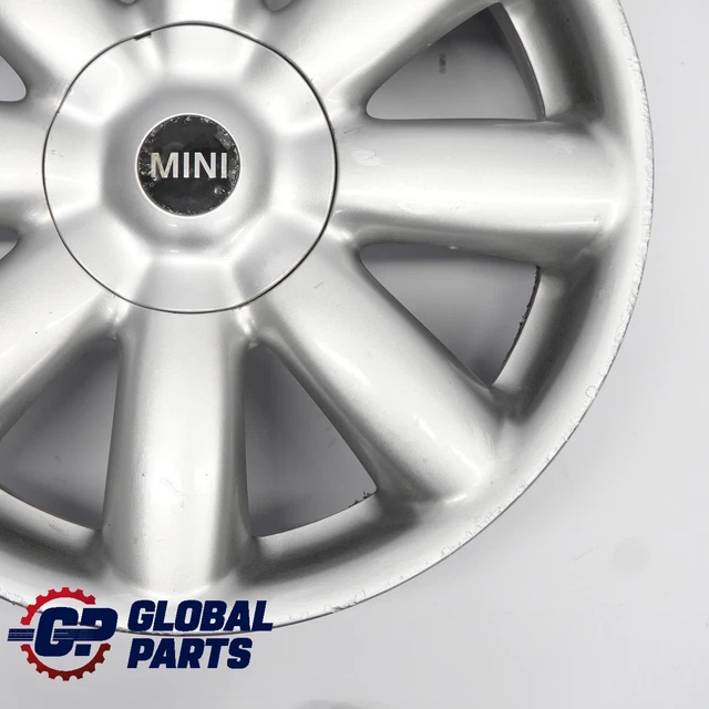 MINI COOPER R50 R55 R56 R57 Silver Wheel Alloy Rim 17" 7J Crown Spoke ...