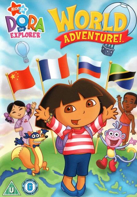 DORA THE EXPLORER - World Adventure! DVD | Kids Nick Jr Nickelodeon £16 ...