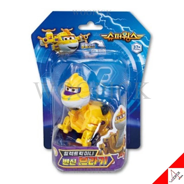 MINI TRANSFORMATEUR BRACHI électrique Super Wings Season9 robot ...