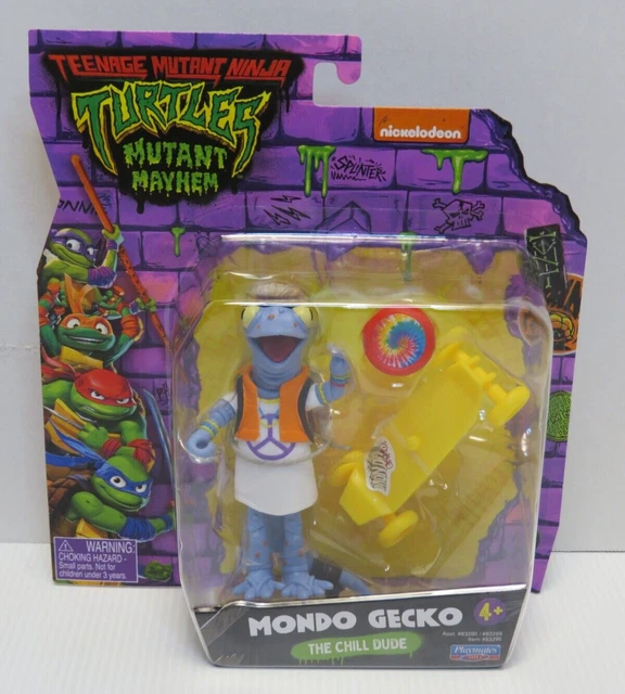 TEENAGE MUTANT NINJA Turtles Mondo Gecko Action Figure Mutant Mayhem ...