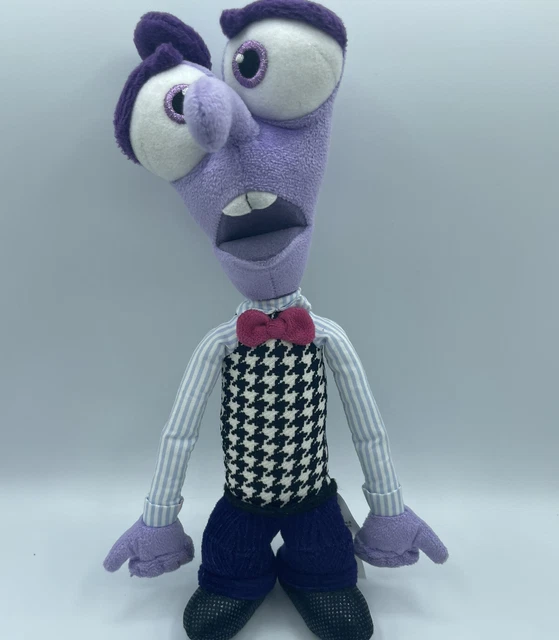 DISNEY PIXAR'S INSIDE Out Purple Fear Plush Stuffed Animal 12" Bill ...