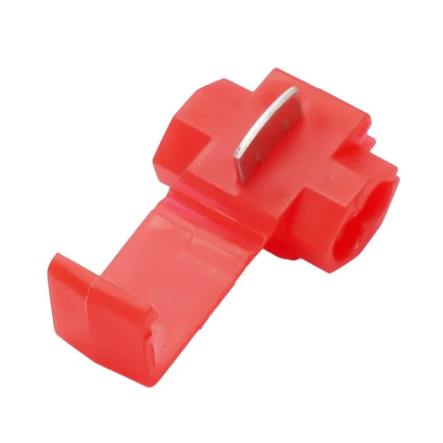 100PCS LOCK WIRE Quick Splice Terminals Crimp Electrical Cable ...