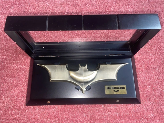 THE NOBLE COLLECTION Dark Knight Rises Batman Batarang Licensed Prop ...