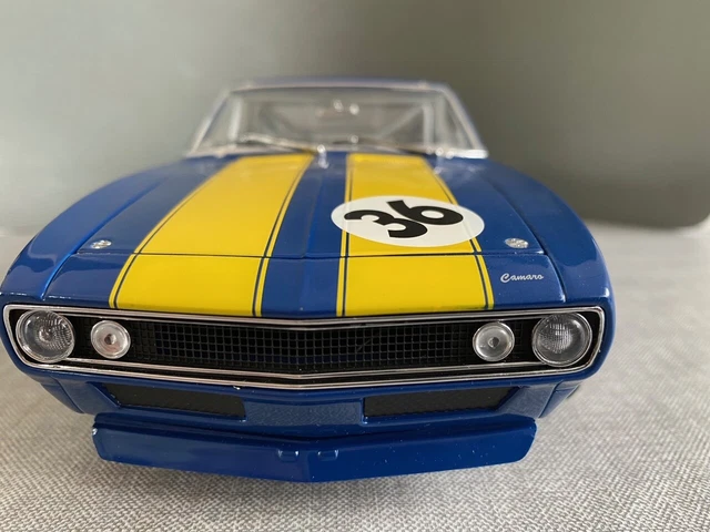 1967 CHEVY CAMARO Z28 Sunoco Trans Am PENSKE Mark Donohue #36 GMP 1/18 ...