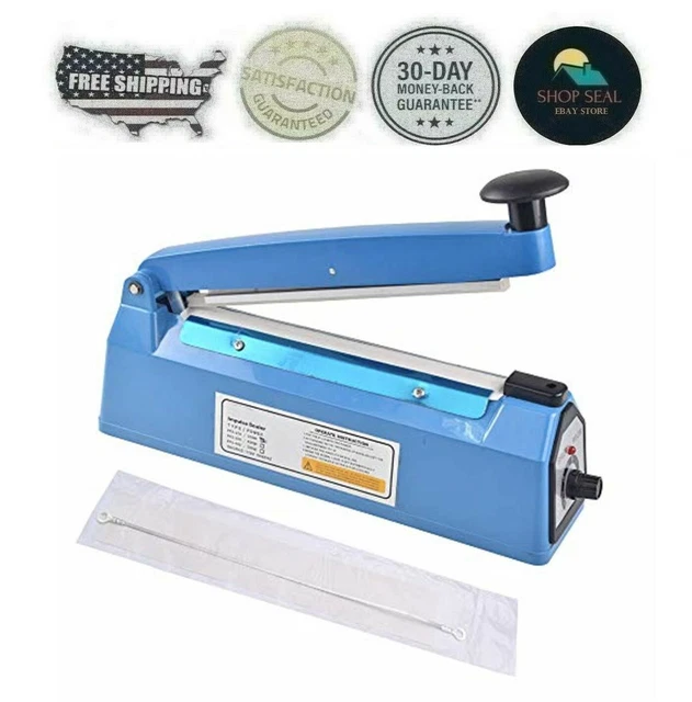 MAQUINA PARA SELLAR Bolsas De Plastico Sellador Calor 8 Pulgadas Envio ...
