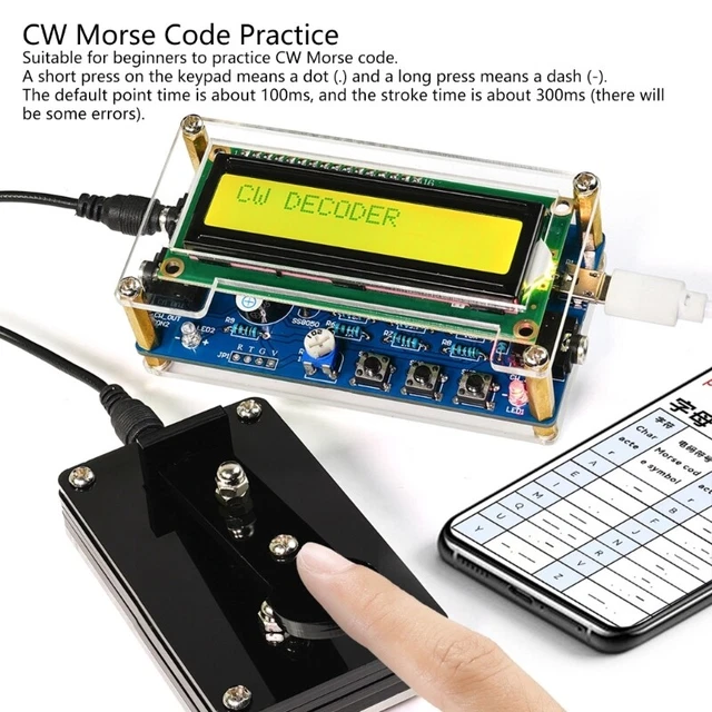 MORSE CODE DECODERS Transmitters Receiver for Classroom Experiments £23 ...