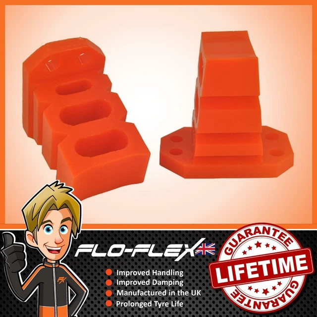 FORD CAPRI SUSPENSION Bushes MK2+MK3 Rear Bump Stops in Poly Flo-Flex £ ...