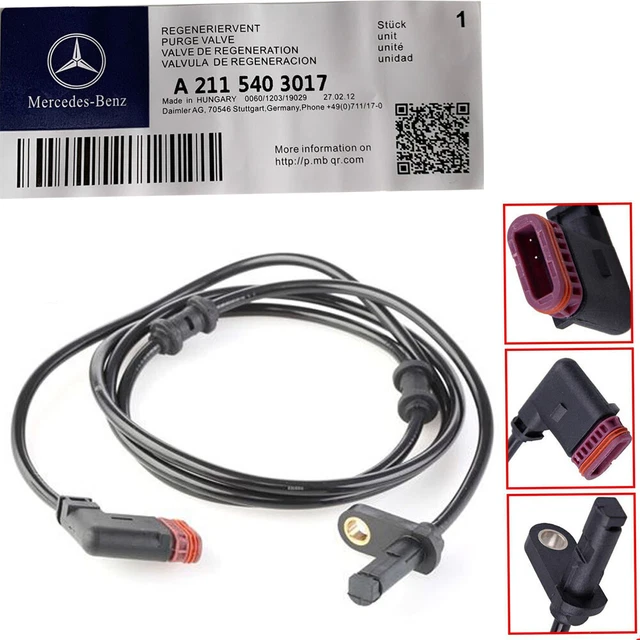 ORIGINAL ABS SPEED SENSOR for MERCEDES BENZ E-CLASS W211 S211 CLS C219 ...