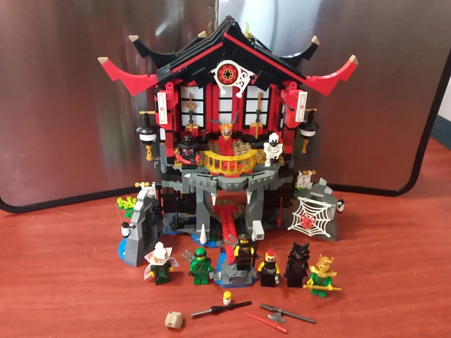 RARE LEGO NINJAGO 70643,temple of resurrection,100% complet EUR 4,50 ...