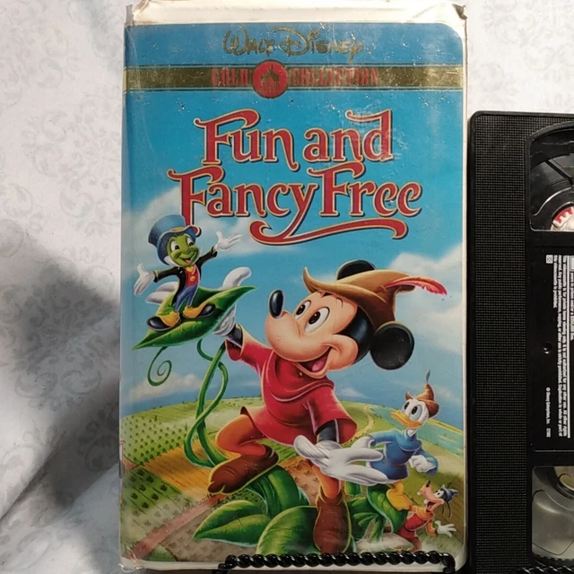 FUN AND FANCY Free Walt Disney Gold Classic Collection VHS, 2000 £4.00 ...