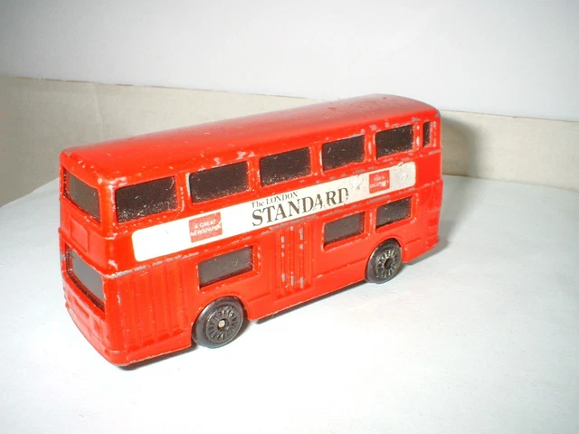 CORGI DAIMLER FLEETLINE London Bus "The London Standard " Rot China ...