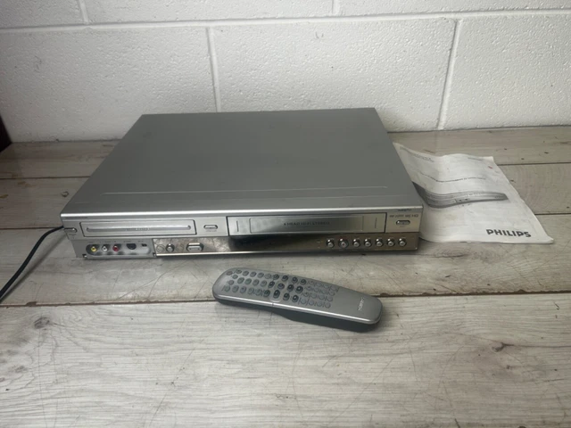 PHILIPS DVD3320V VIDEO Cassette Recorder DVD Video Player Recorder ...