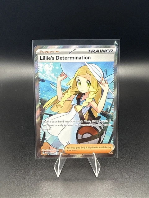 POKÉMON TCG MEGA Evolution Lillie’s Determination Full Art Trainer Card ...