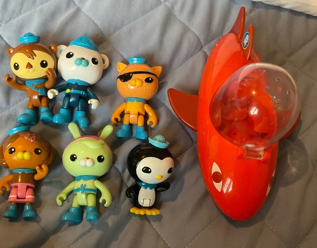 OCTONAUTS SHARK VEHICLE KWAZII DASHI TWEAK PESO BARNACLES SHELLINGTON ...