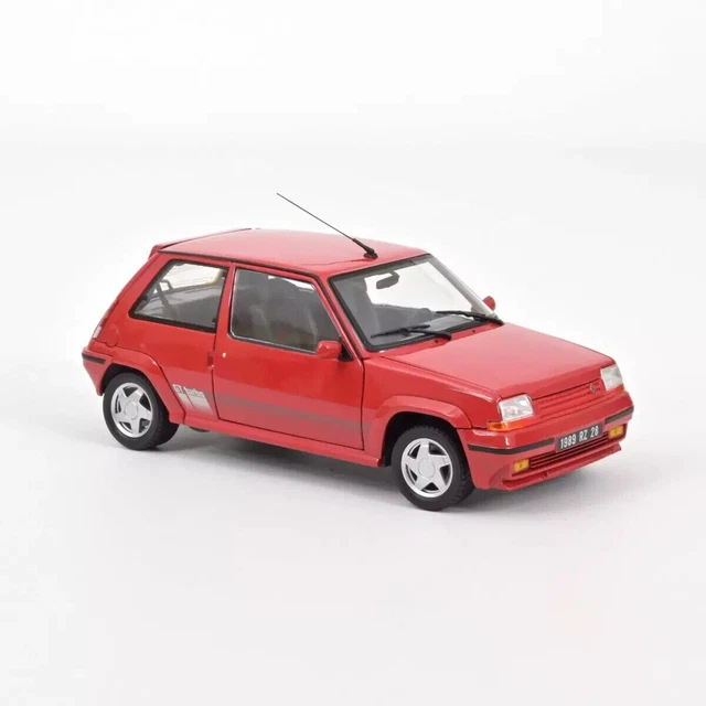 RENAULT 5 GT turbo phase 2 rouge de 1989 NOREV 1/18e 185230 EUR 99,99 ...
