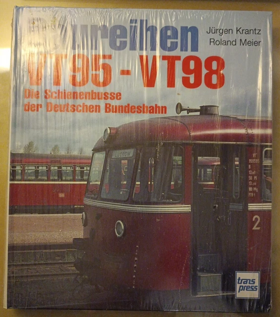 BAUREIHEN VT95-VT98 DIE Schienenbusse der Deutschen Bundesbahn Original ...