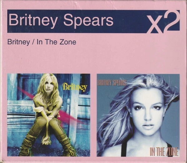 BRITNEY SPEARS RARE Australian Britney / In The Zone 2 CD BOX NEW ...