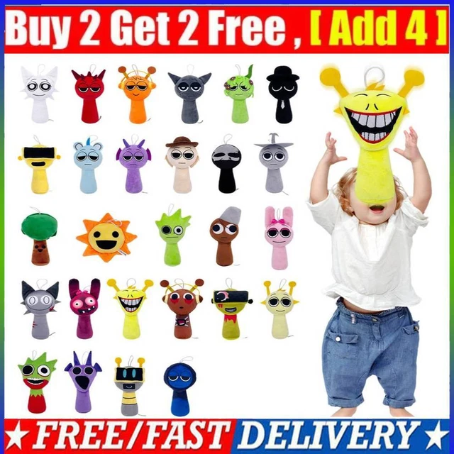 SPRUNKI PLUSH TOY Simon Oren Wenda Sprunki Plushies Stuffed Kids Gifts ...