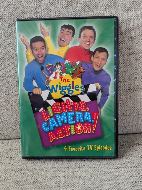 THE WIGGLES LIGHTS Camera Action (DVD, 2007) 4 Favorite TV Episodes ...