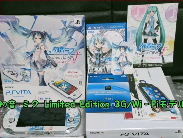 SONY PS PLAYSTATION Vita Hatsune Miku Limited Edition PCHJ 10001 with ...