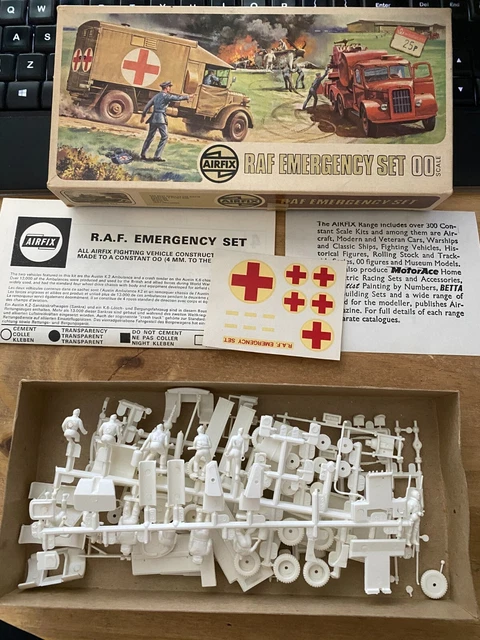 VINTAGE1970'S AIRFIX SCALE 00 Scale RAF Emergency Set. EUR 14,78 ...