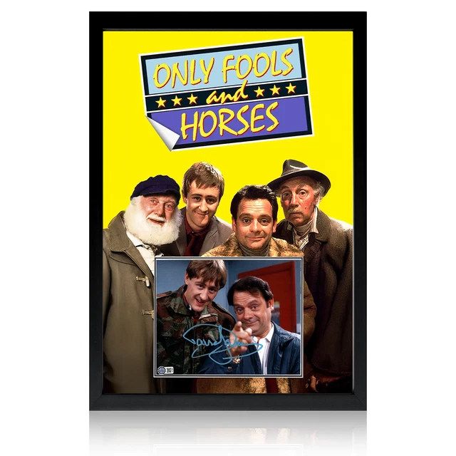 DAVID JASON SIGNED Only Fools & Horses Image Iconic Frame (AFTAL ...