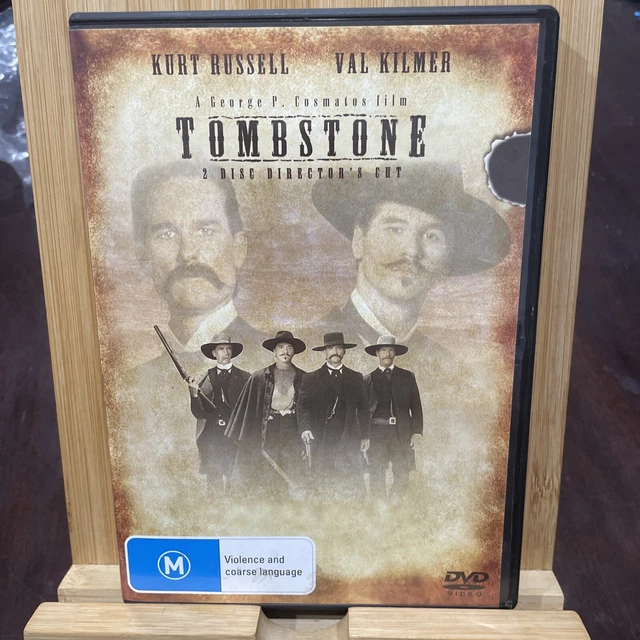 TOMBSTONE (DVD, 1993) Kurt Russell 2-Disc Director's Cut Region 4 $22. ...