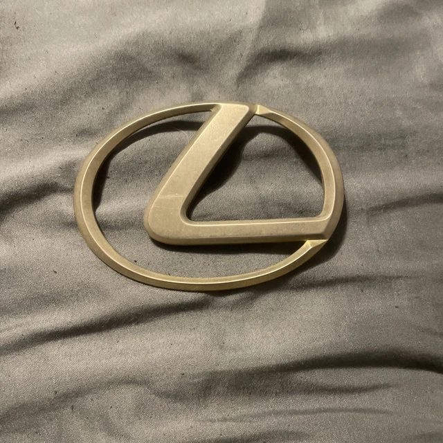 1990 1991 1992 1993 1994 Lexus LS400 Rear Trunk Deck Lid Gold Emblem ...