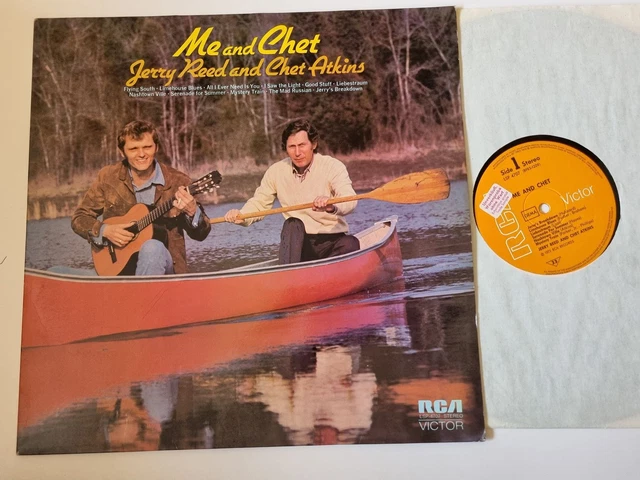 JERRY REED AND Chet Atkins - Me And Chet Vinyl LP Germany EUR 42,99 ...