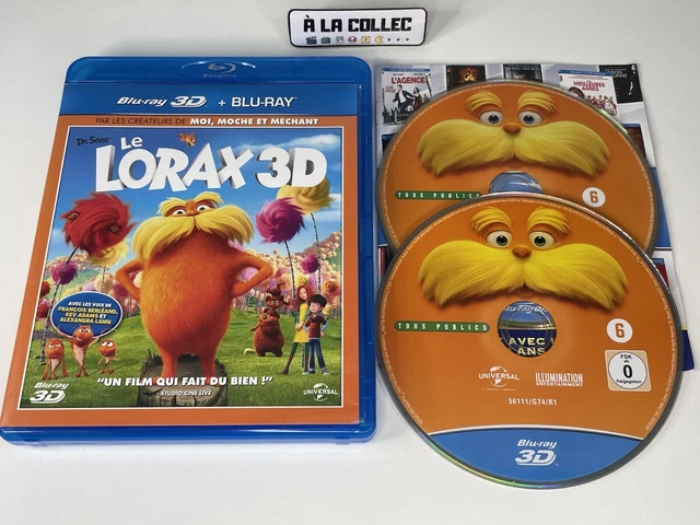 DR. SEUSS LE Lorax 3D - Film 2012 Blu-Ray + 3D (FR, VO) - Universal EUR 8,90 - PicClick FR