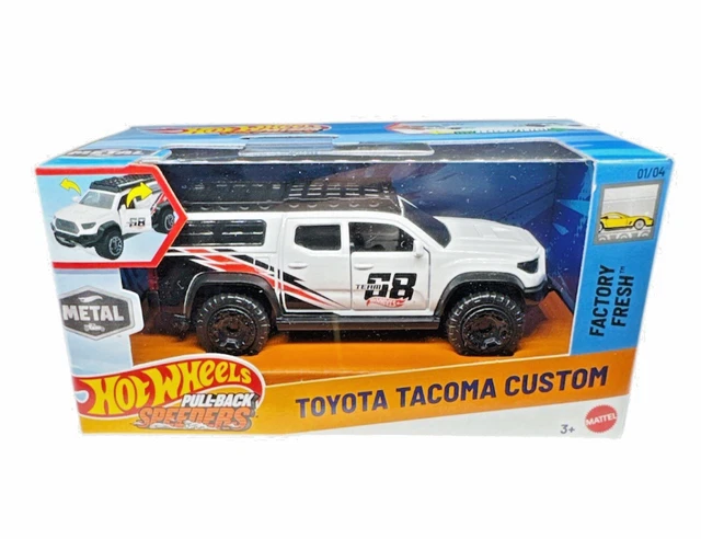 HOT WHEELS PULL-BACK Speeders 1:43 - Toyota Tacoma Custom - Factory ...