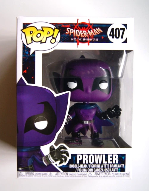 MARVEL FUNKO POP Into the Spiderverse PROWLER #407 ! (2018 Vaulted, et ...