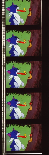 TOM AND JERRY 35mm Film Cell strip very Rare m32 £2.50 - PicClick UK