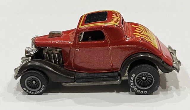 1979 HOT WHEELS Hot Rod Coupé Hi-Rakers Real Riders 1934 Ford rouge ...
