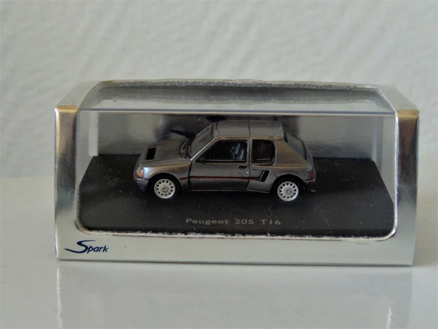 SPARK PEUGEOT 205 T16 road car 87S020 au 1:87 EUR 49,95 - PicClick FR