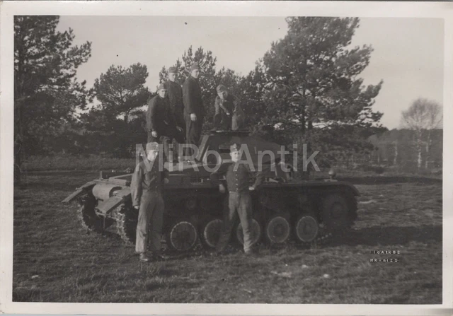 FOTO, PANZER ABTEILUNG 65, Panzer 2 im Gelände XT55197 EUR 4,90 ...