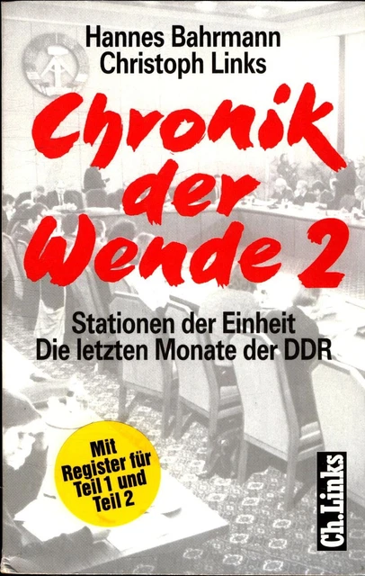 CHRONIK DER WENDE, Band 1, Die DDR zwischen 7. Oktober und 18. Dezember ...