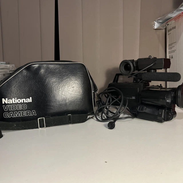 VINTAGE NATIONAL WVP-200N Colour Video Camera Untested Visually ...