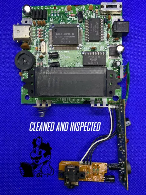ORIGINAL NINTENDO GAMEBOY Game Boy DMG-01 Back CPU Motherboard - Fully ...