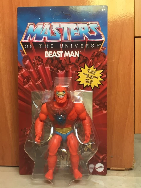 BEAST MAN MASTERS Of The Universe Origins Motu Masters Del Universo He ...
