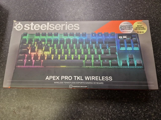 STEELSERIES APEX PRO TKL Wireless Mechanical Gaming Keyboard - UK ...